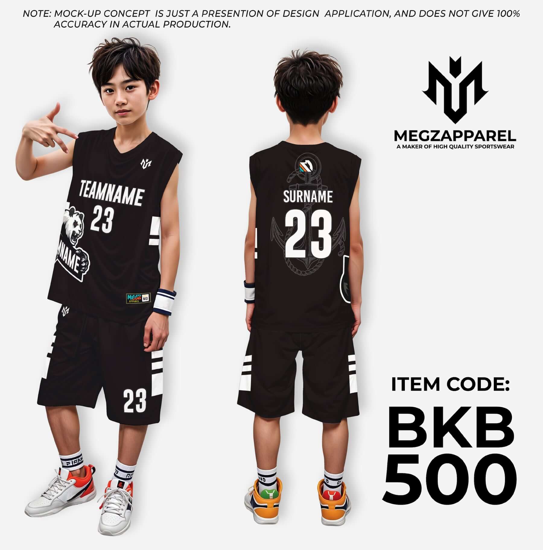 BKB500 KIDS – MEGZ Apparel