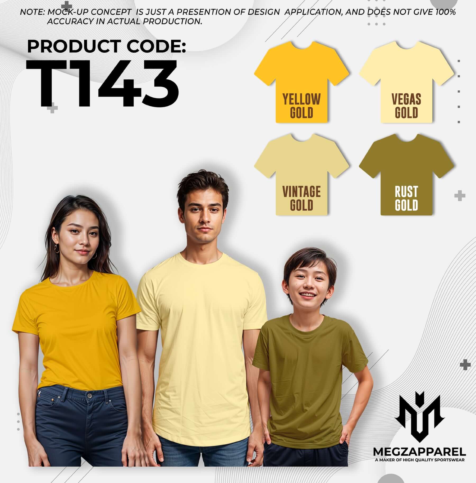 T143YELLOWGOLD – MEGZ Apparel